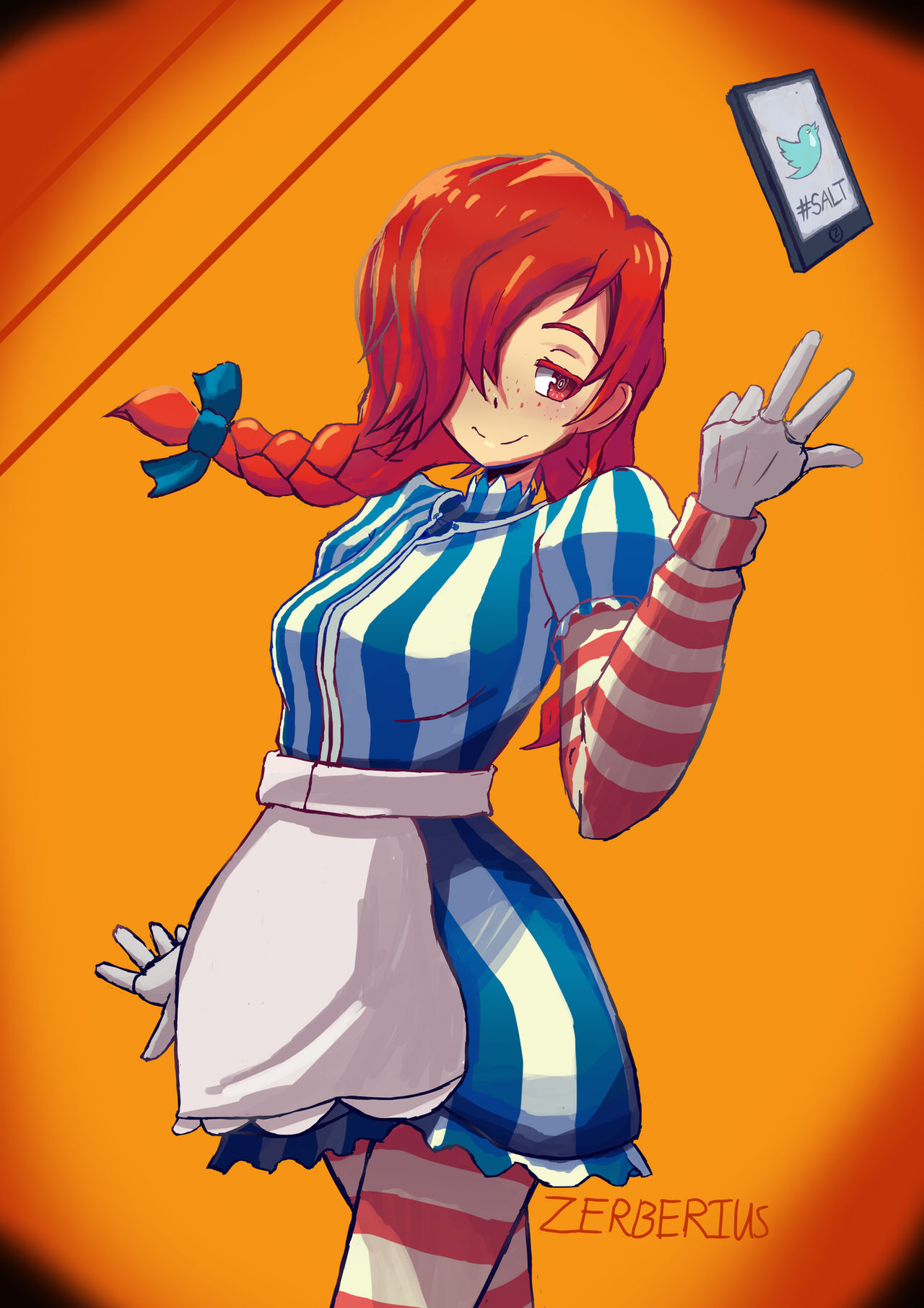 Smug Wendy Fanart By Zerberius On Deviantart