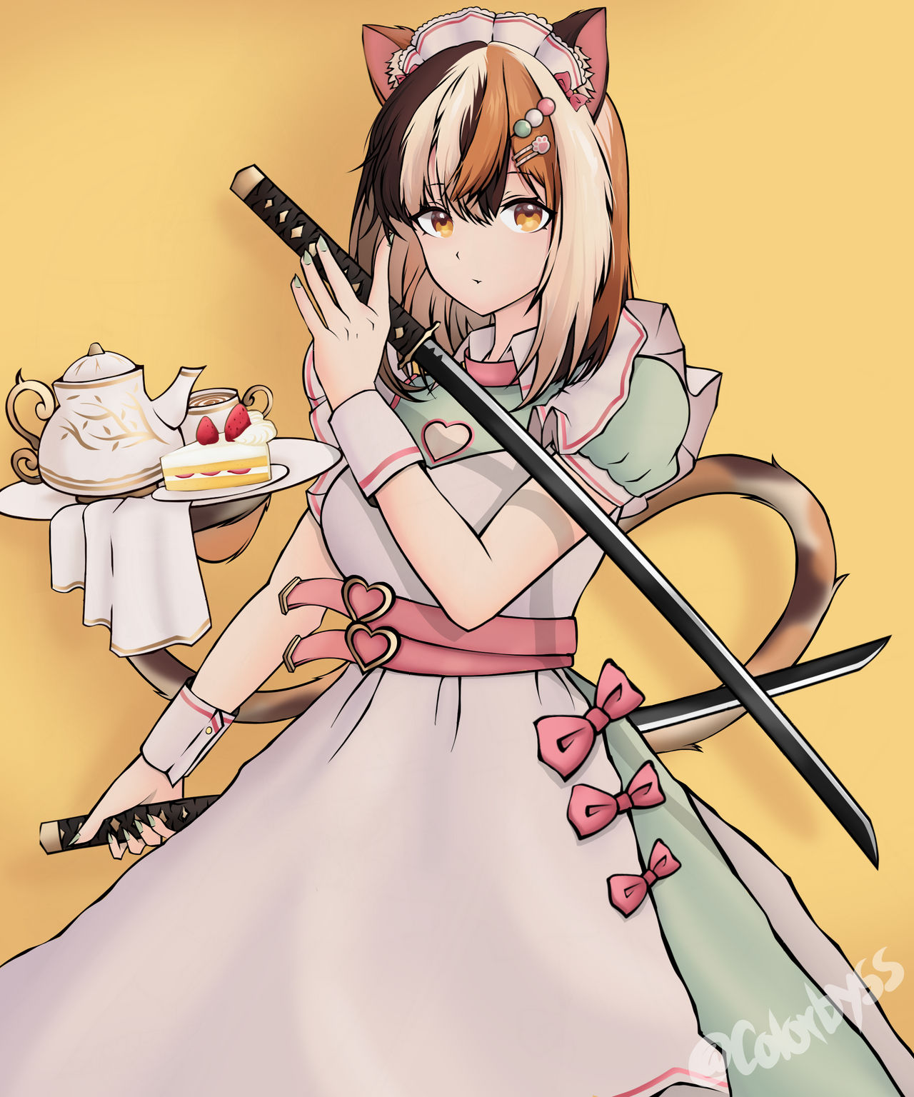 Maid Girl By Colorbyss On Deviantart