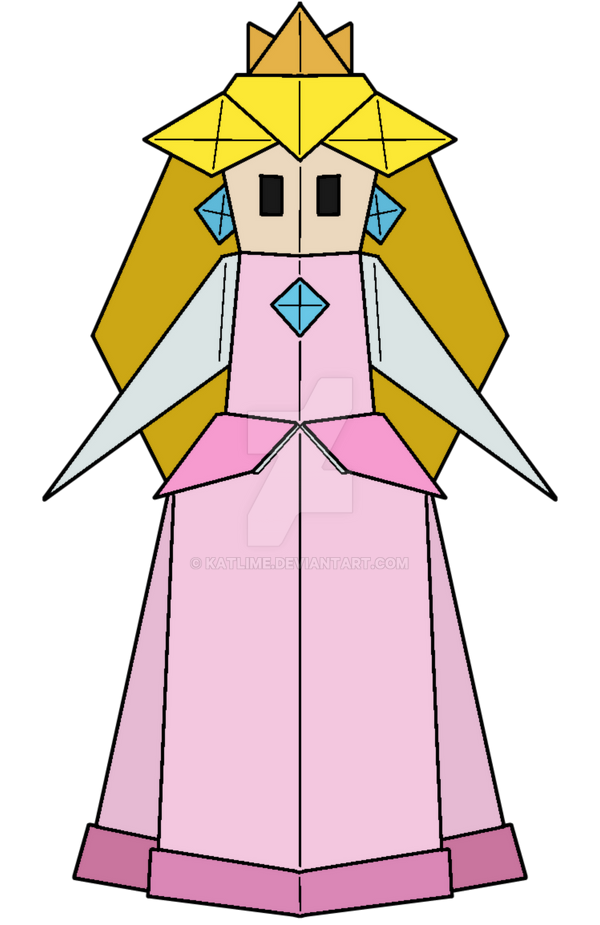 Peach Origami By Katlime On Deviantart