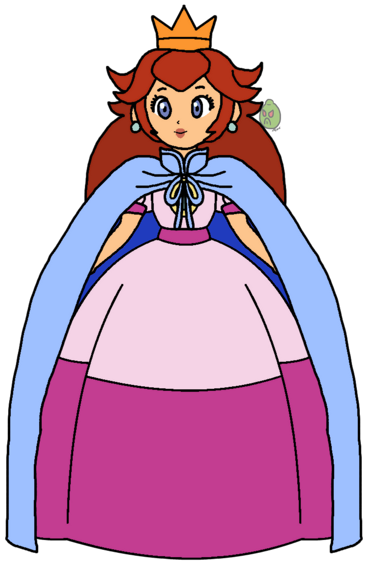 Peach Cartoon Blue Cloak By Katlime On Deviantart