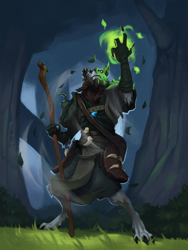 Worgen Druid By Direbrow On Deviantart