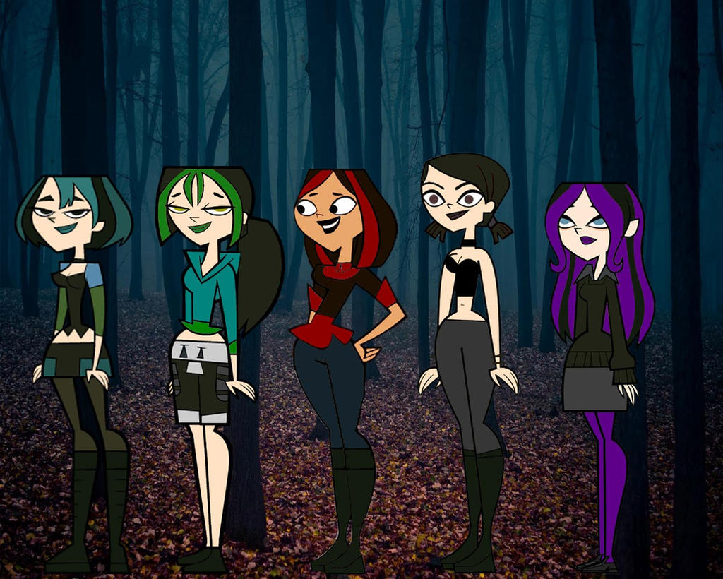 Total Drama Goth Girls By Corbinace On Deviantart