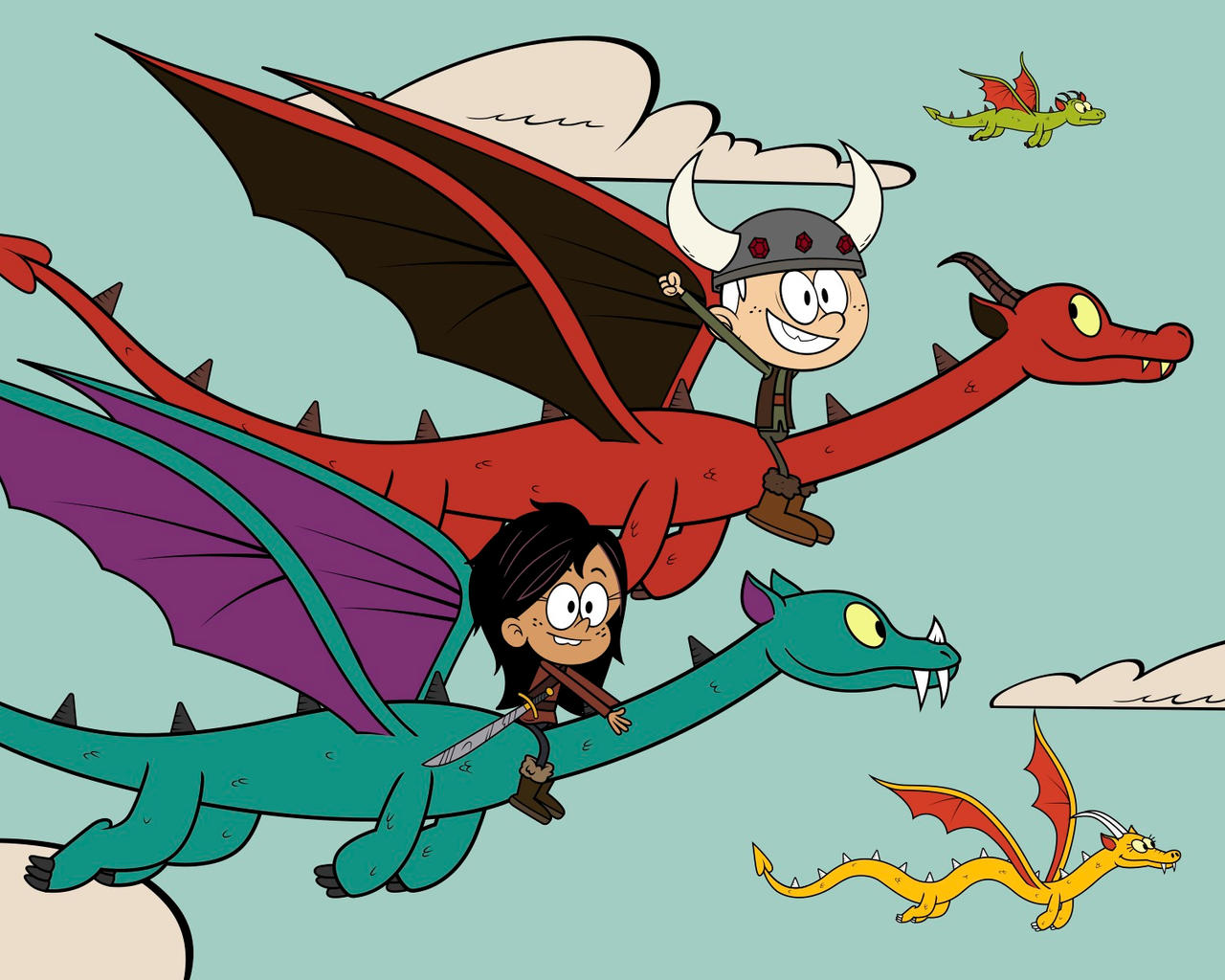 Lincoln and Ronnie Anne by corbinace on DeviantArt Lincoln and Ronnie Anne by corbinace on DeviantArt