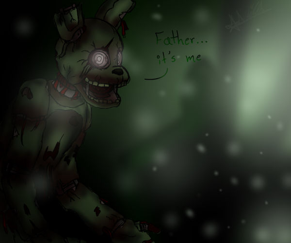Springtrap By Lila La Furra Uwu On Deviantart