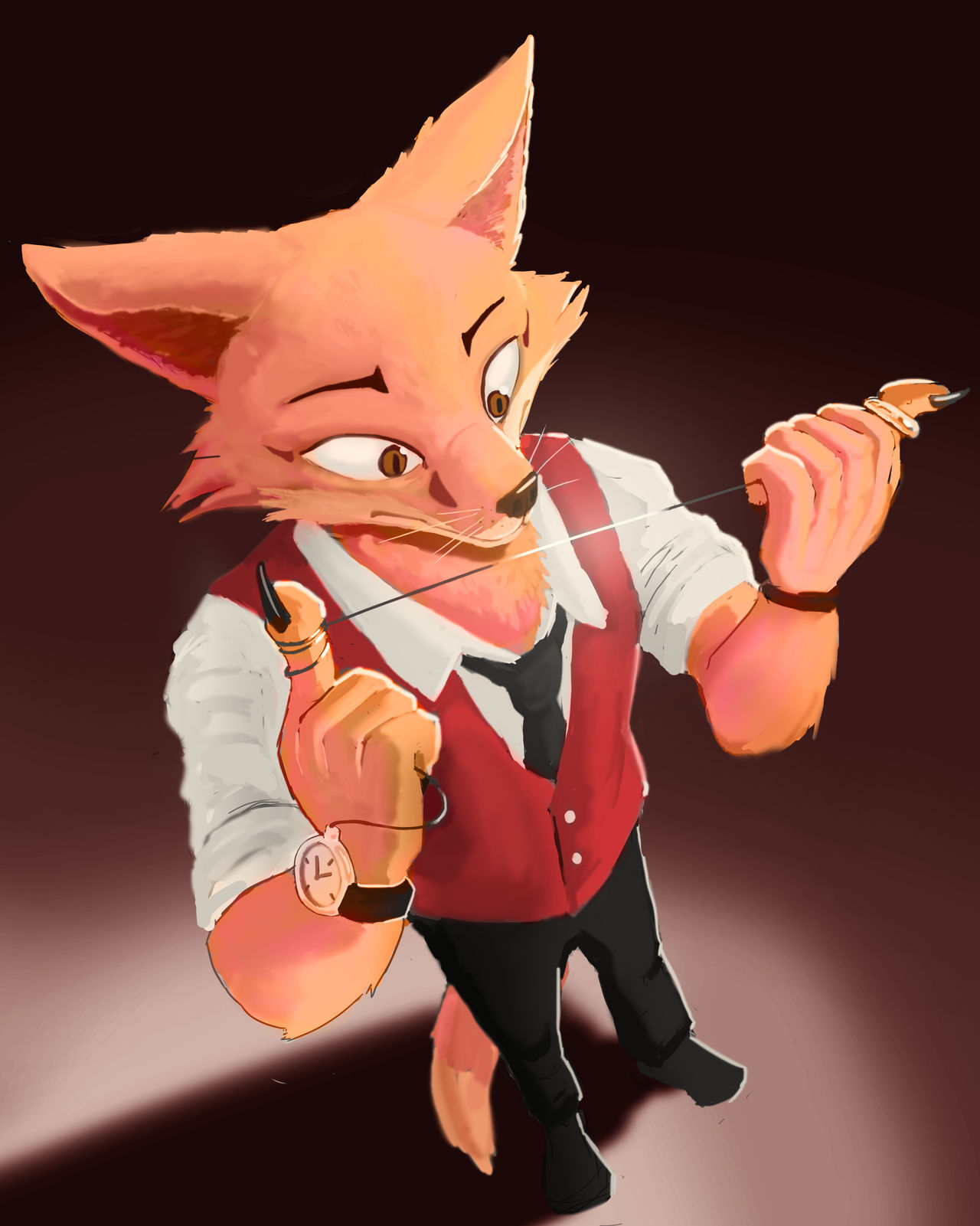 Detective Finnick By Zeevash On Deviantart