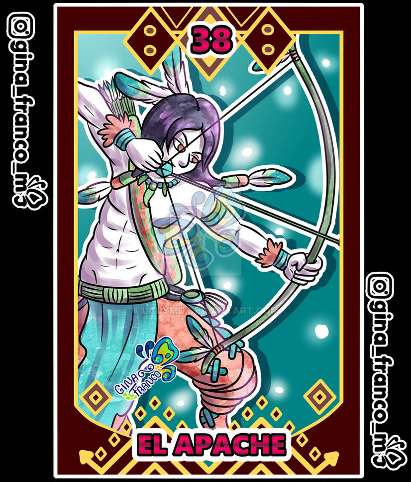 Carta 38 - El Apache by LaDyMu on DeviantArt Carta 38 - El Apache by LaDyMu on DeviantArt