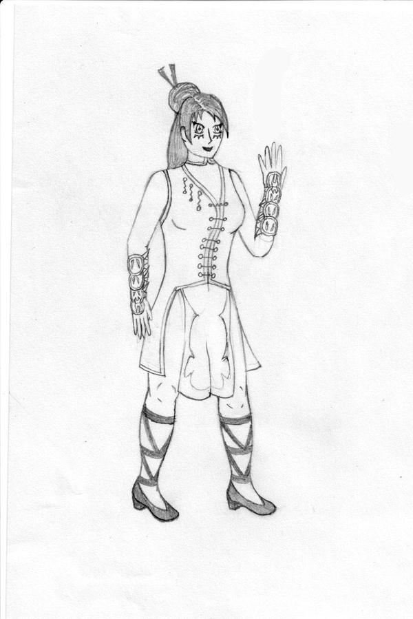 Alyssas Alternate Sketch By Nefariousfusion On Deviantart