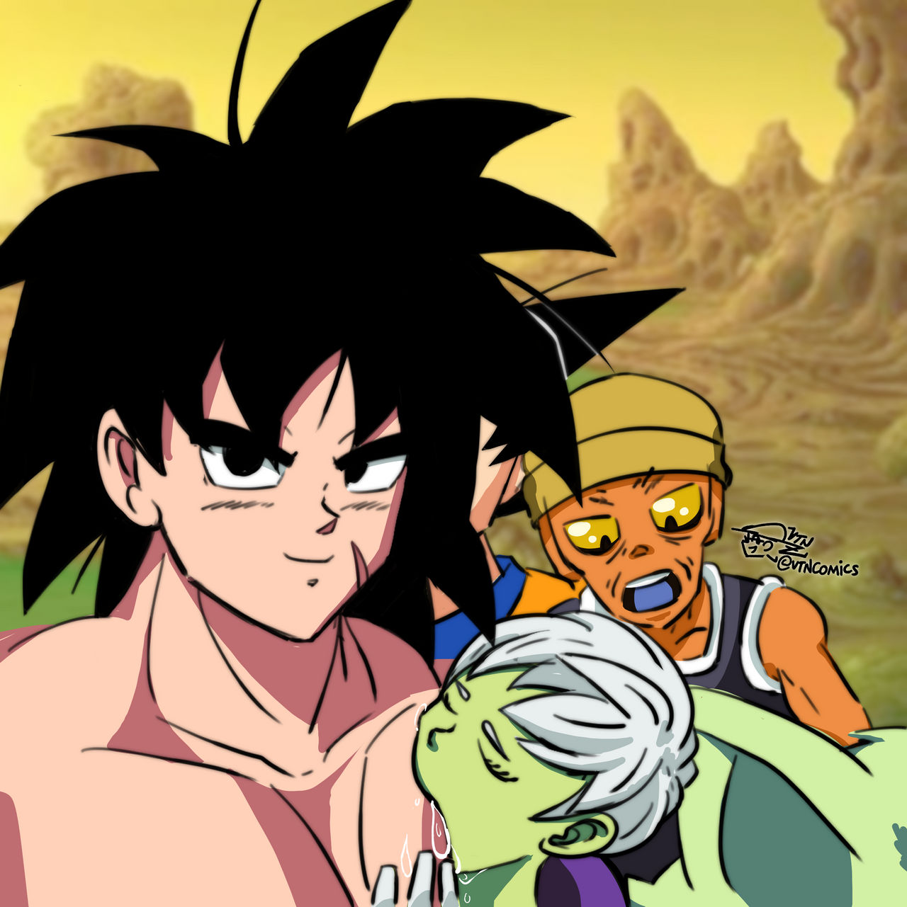 Dragon Ball Super When Cheelai Met Broly By Zatchz On Deviantart