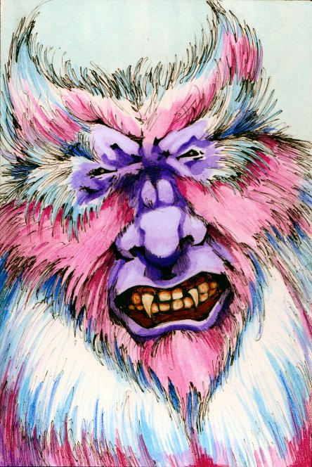 Pinky Blue Beasty by LaikatheSpaceDog on DeviantArt