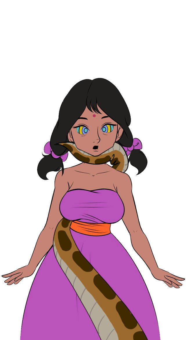 Shanti And Kaa Tail By Toongenio On Deviantart