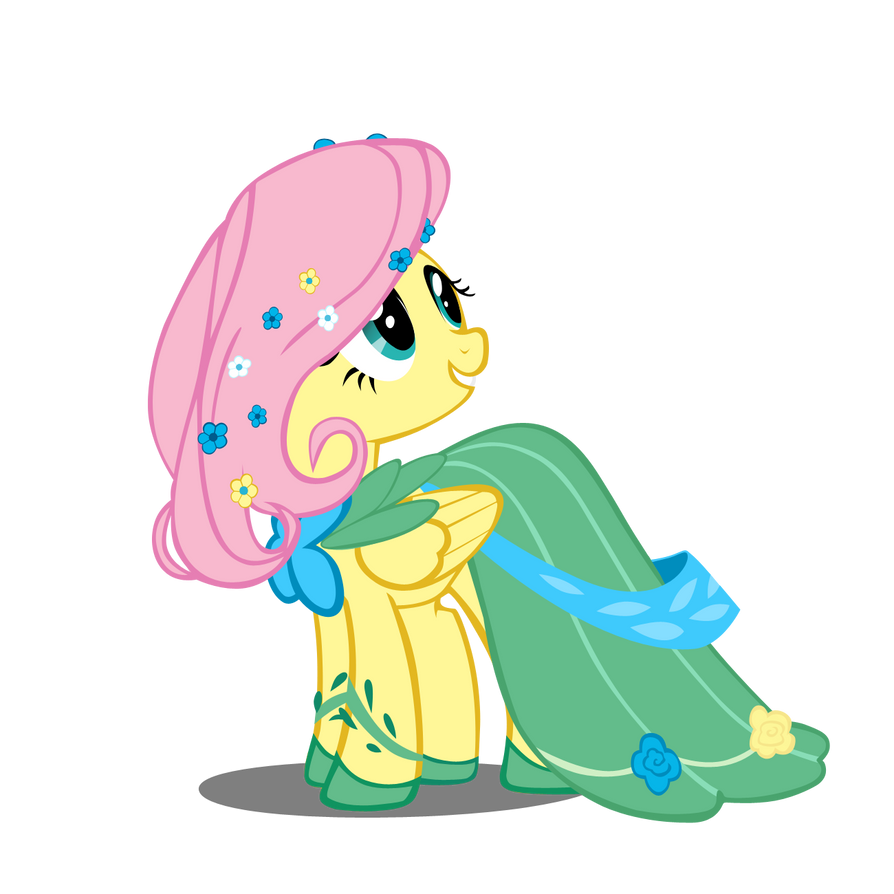Fluttershy At The Gala By Takua770 On Deviantart