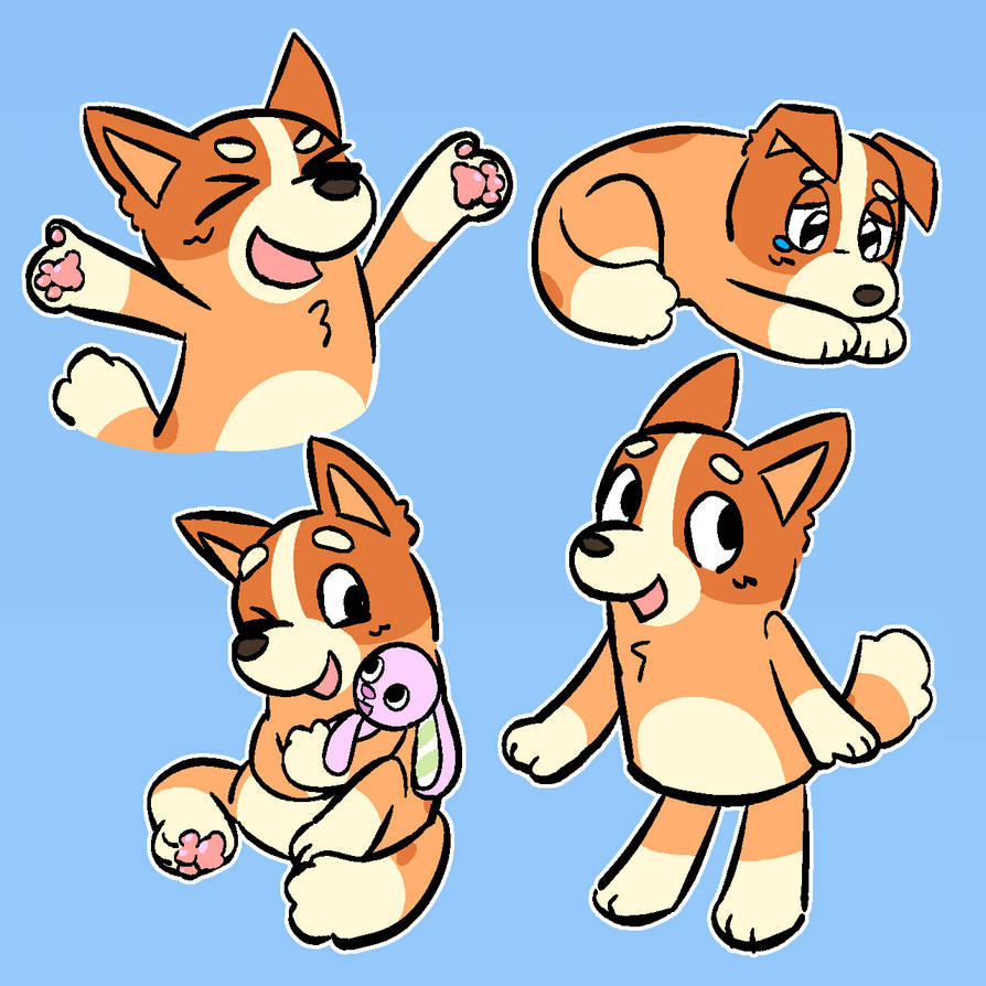 Bingo Bluey By Kiwous On Deviantart