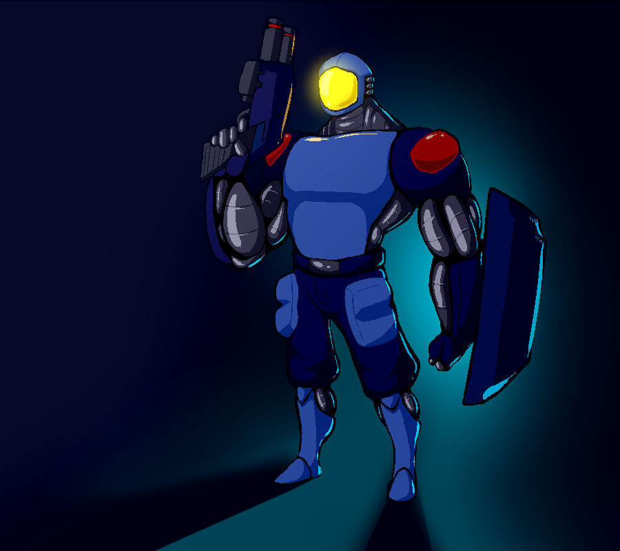 Risk of Rain: Enforcer by efrejok on DeviantArt Risk of Rain: Enforcer by efrejok on DeviantArt