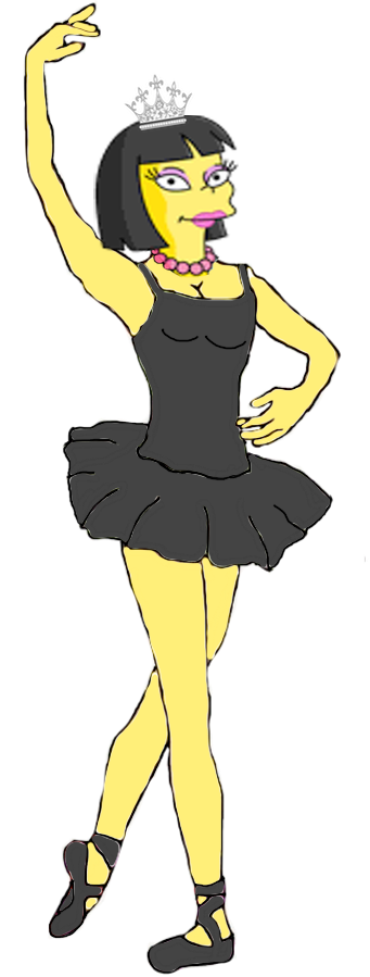 Cookie Kwan As A Ballerina By Homersimpson1983 On Deviantart