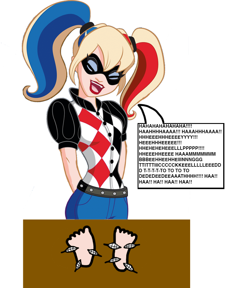 Harley Quinn Dcshg Tickled By Homersimpson1983 On Deviantart