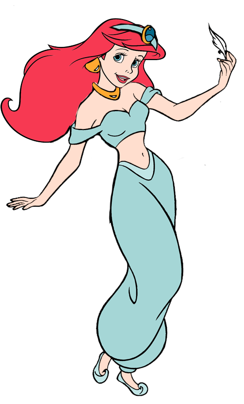 Princess Ariel As Princess Jasmine By Homersimpson1983 On Deviantart