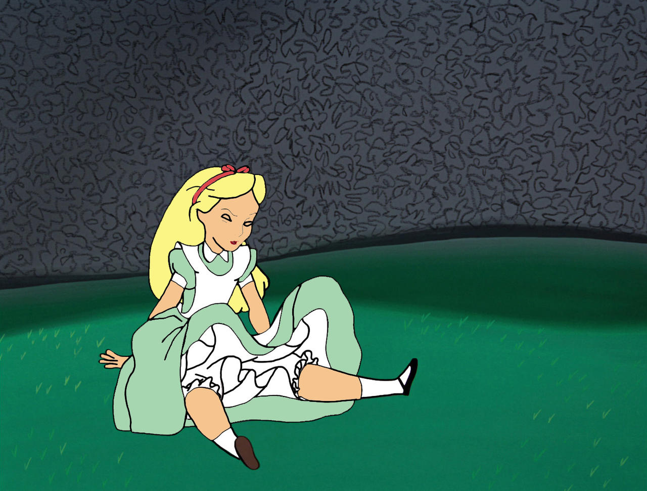 Leni Loud Falling On Her Back By Mrtoonlover83 On Deviantart