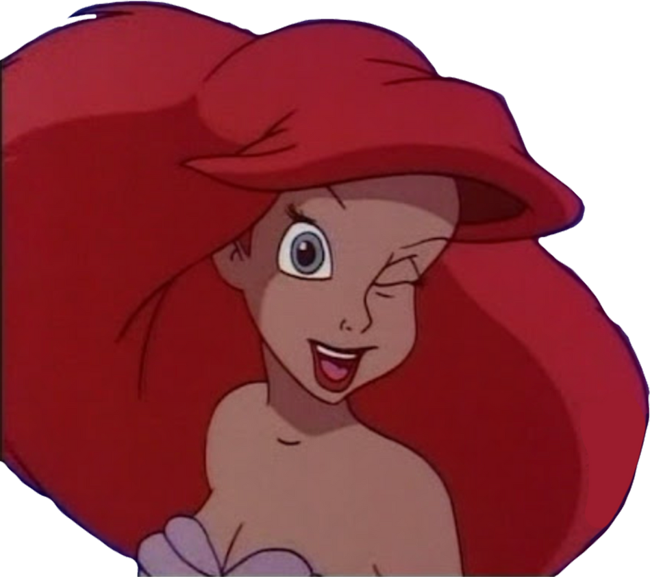 Princess Ariel Winking Vector By Mrtoonlover83 On Deviantart