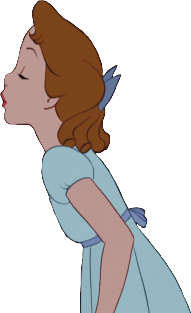 Wendy Darling Kissing Vector By Homersimpson1983 On Deviantart