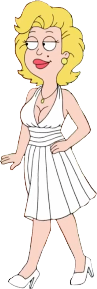 Francine As Marilyn Monroe Vector By Homersimpson1983 On Deviantart