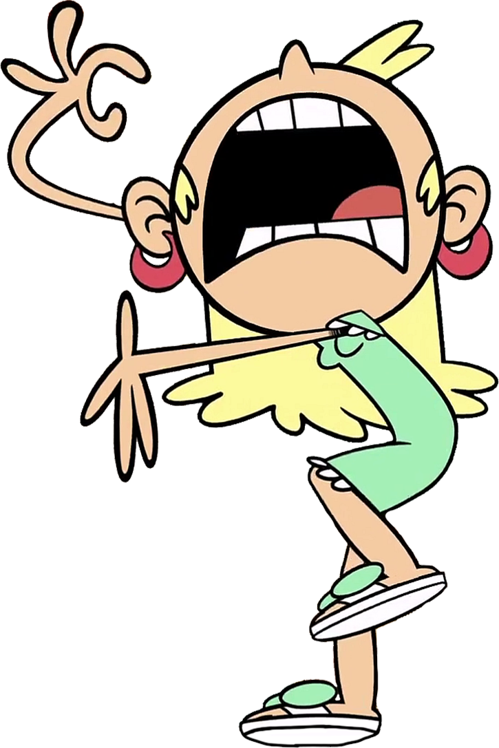 Leni Loud Screaming Ahhh Spider Vector By Homersimpson1983 On Deviantart