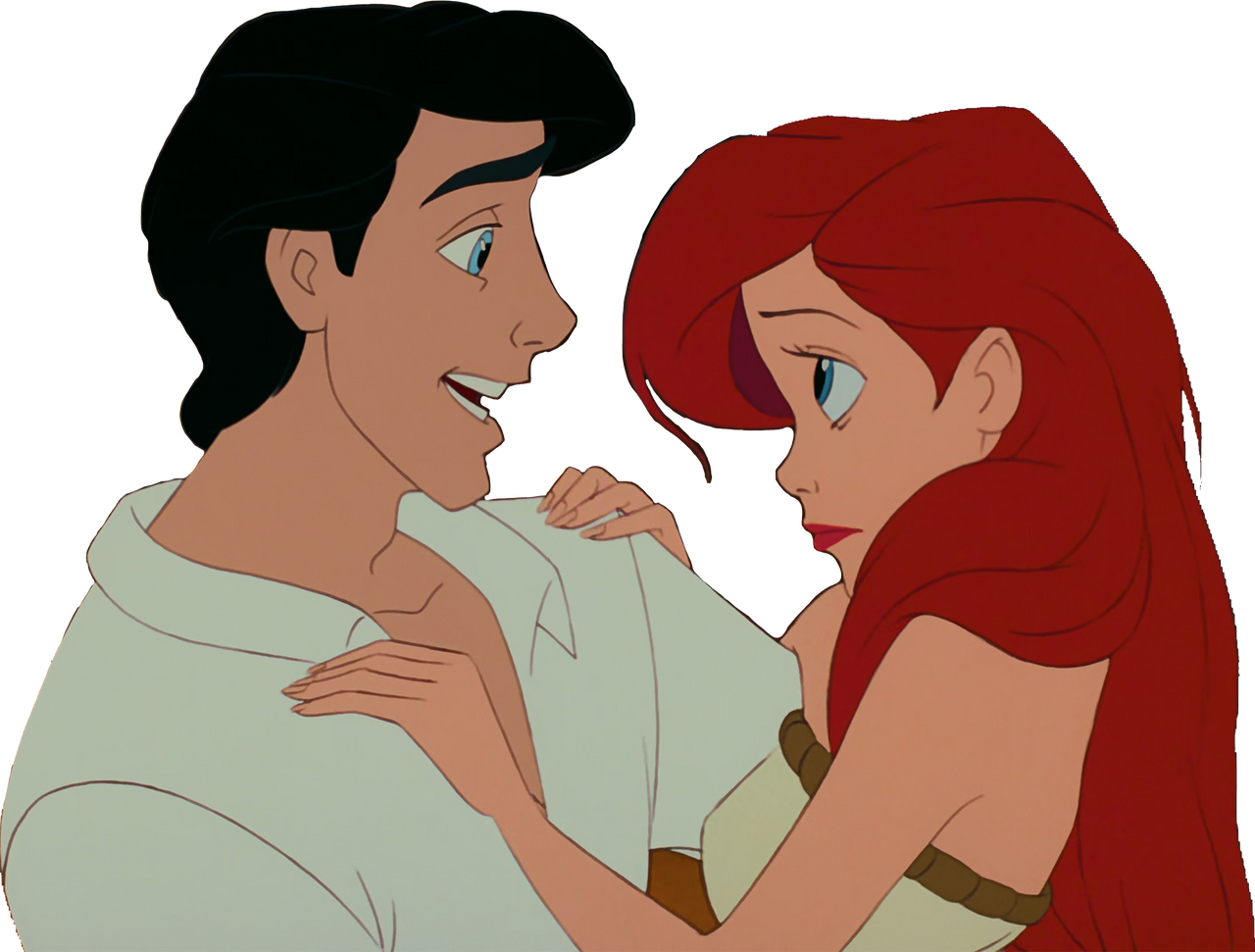Princess Ariel Meets Prince Eric Vector By Homersimpson1983 On Deviantart