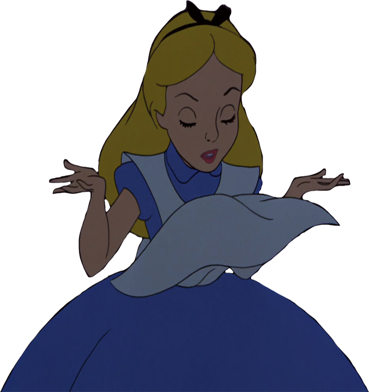 Alice Disney S Apron Covering Her Face Vector 3 By Homersimpson1983