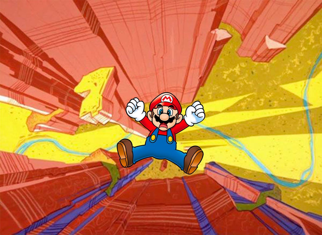 Mario Falling Off A Cliff By HomerSimpson1983 On DeviantArt mario-falling-off-a-cliff-by-homersimpson1983-on-deviantart