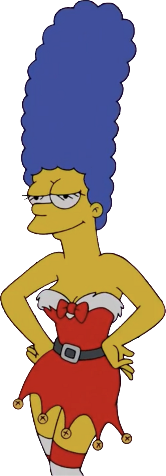 Sexy Christmas Marge Simpson Vector By Homersimpson1983 On Deviantart