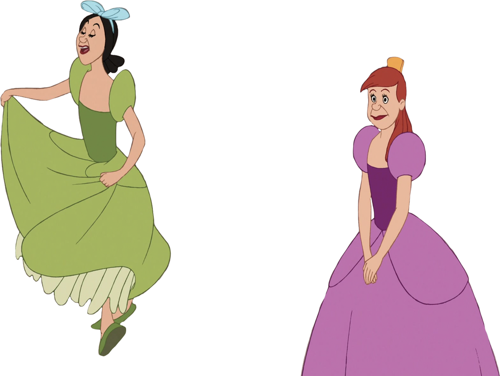 Anastasia And Drizella Tremaine Vector 2 By Mrtoonlover83 On Deviantart