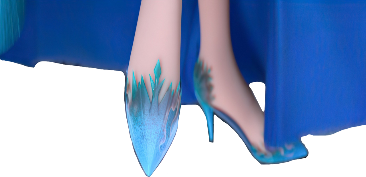 Queen Elsas Ice High Heels Vector 2 By Homersimpson1983 On Deviantart