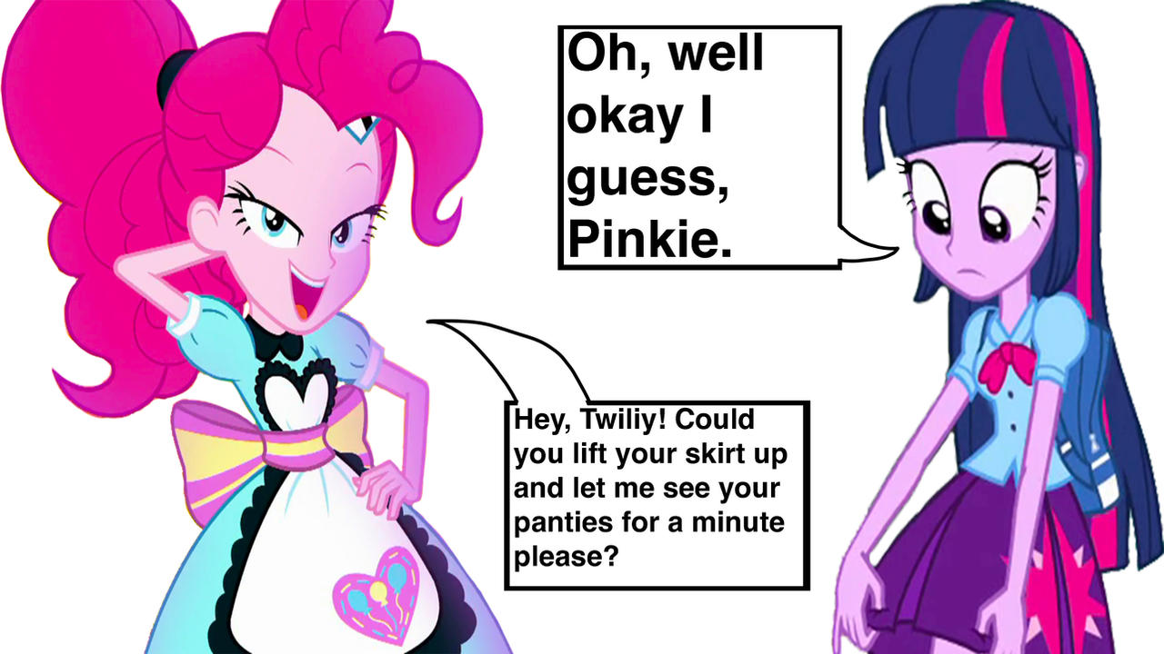 Pinkie Pie Eg Asking Twilight By Homersimpson1983 On Deviantart