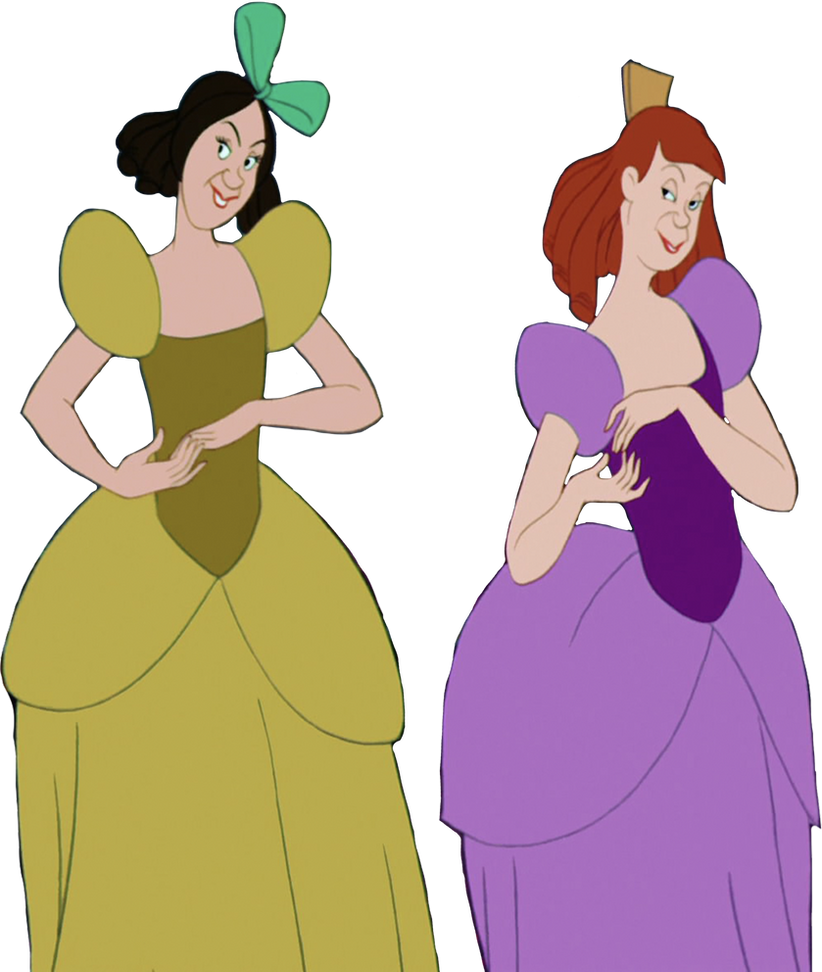 Anastasia And Drizella Tremaine Vector 7 By Homersimpson1983 On Deviantart