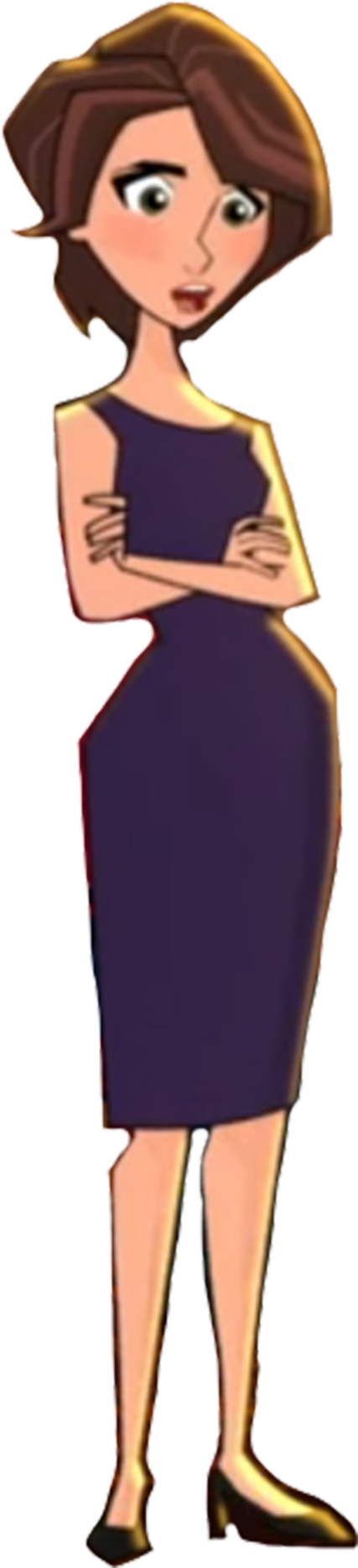 Aunt Cass Bh6 The Series In Her Dress Vector 2 By Homersimpson1983 On