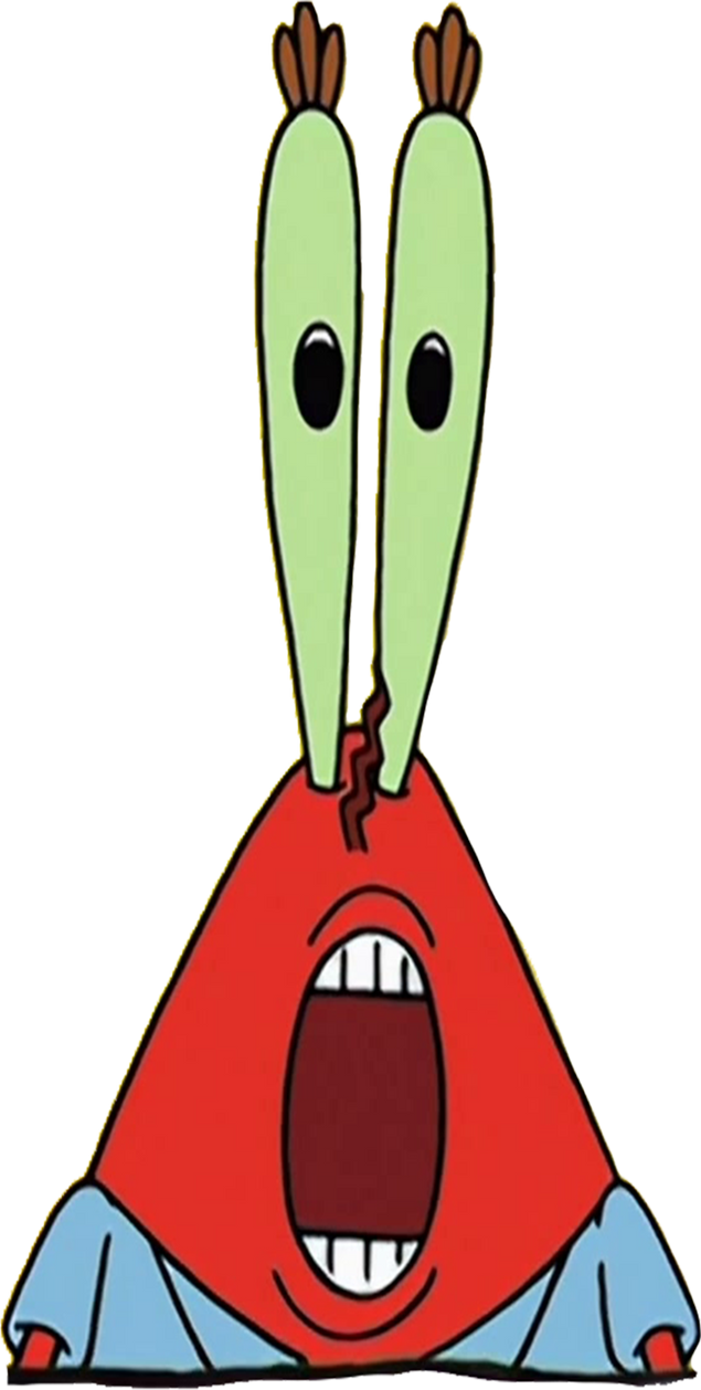 Mr Krabs Jawdrops Vector 2 By Mrtoonlover83 On Deviantart