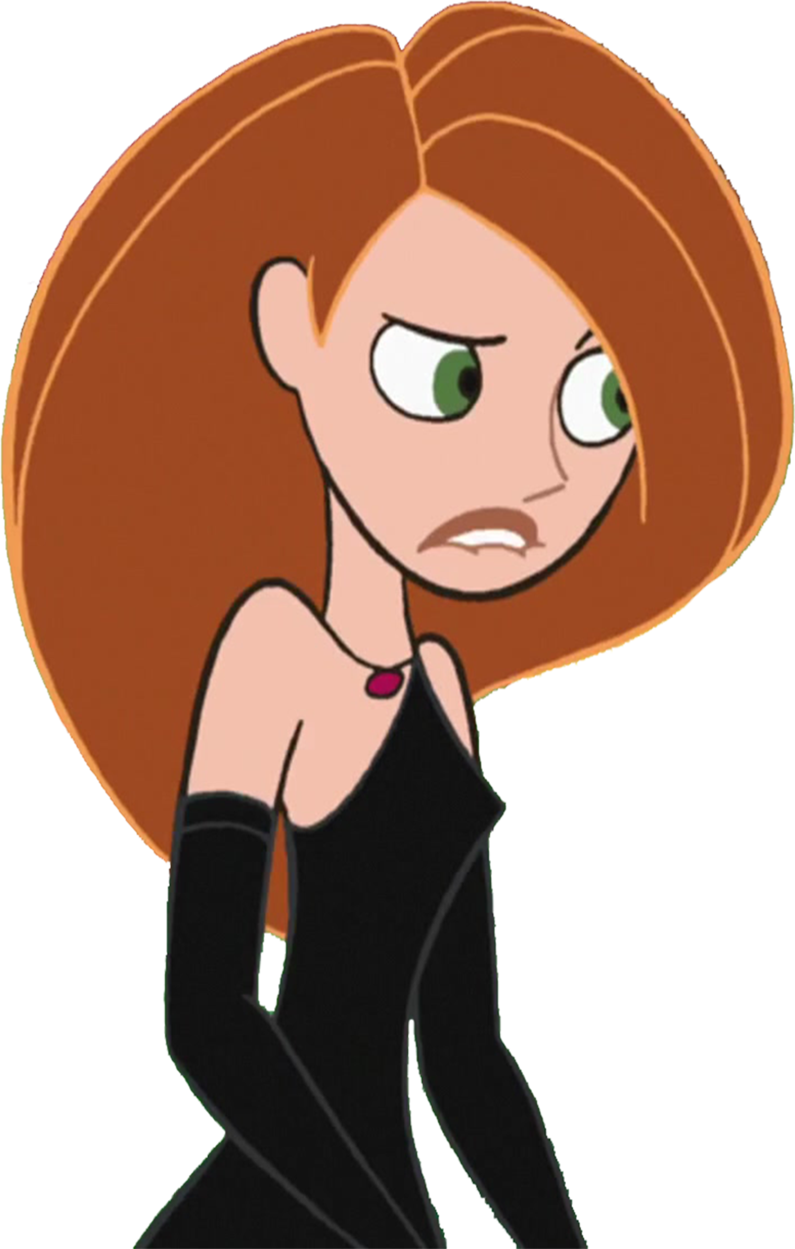 Kim Possible In Her Black Dress Vector 3 By Homersimpson1983 On Deviantart