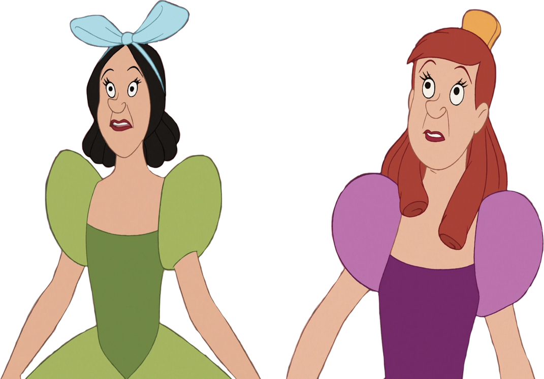 Anastasia And Drizella Tremaine Vector 20 By Homersimpson1983 On Deviantart