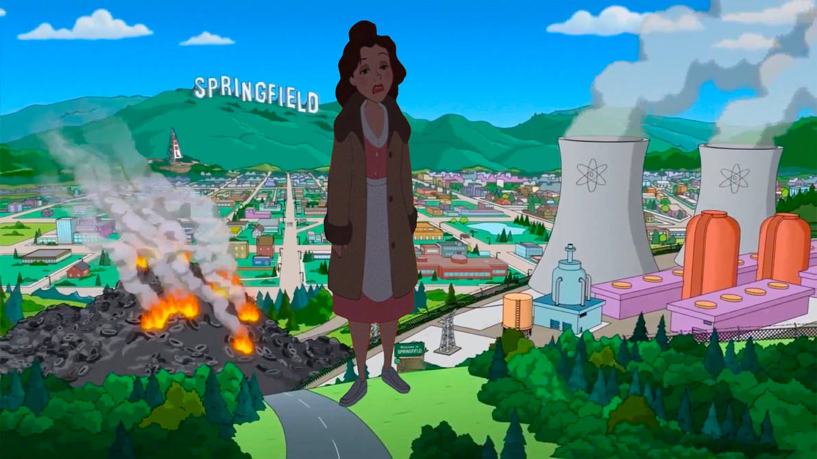 Giantess Annie Hughes At Springfield By Mrtoonlover83 On Deviantart