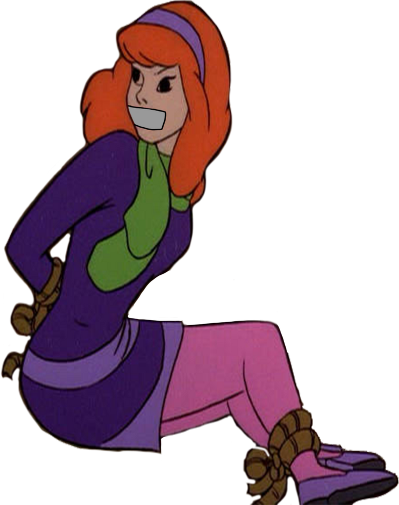 Daphne Blake Bound And Gagged Vector 2 By Homersimpson1983 On Deviantart