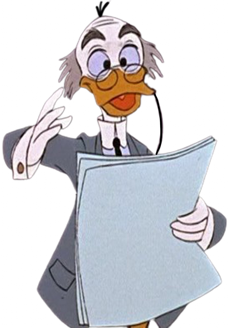 Prof Ludwig Von Drake Vector 5 By Mrtoonlover83 On Deviantart