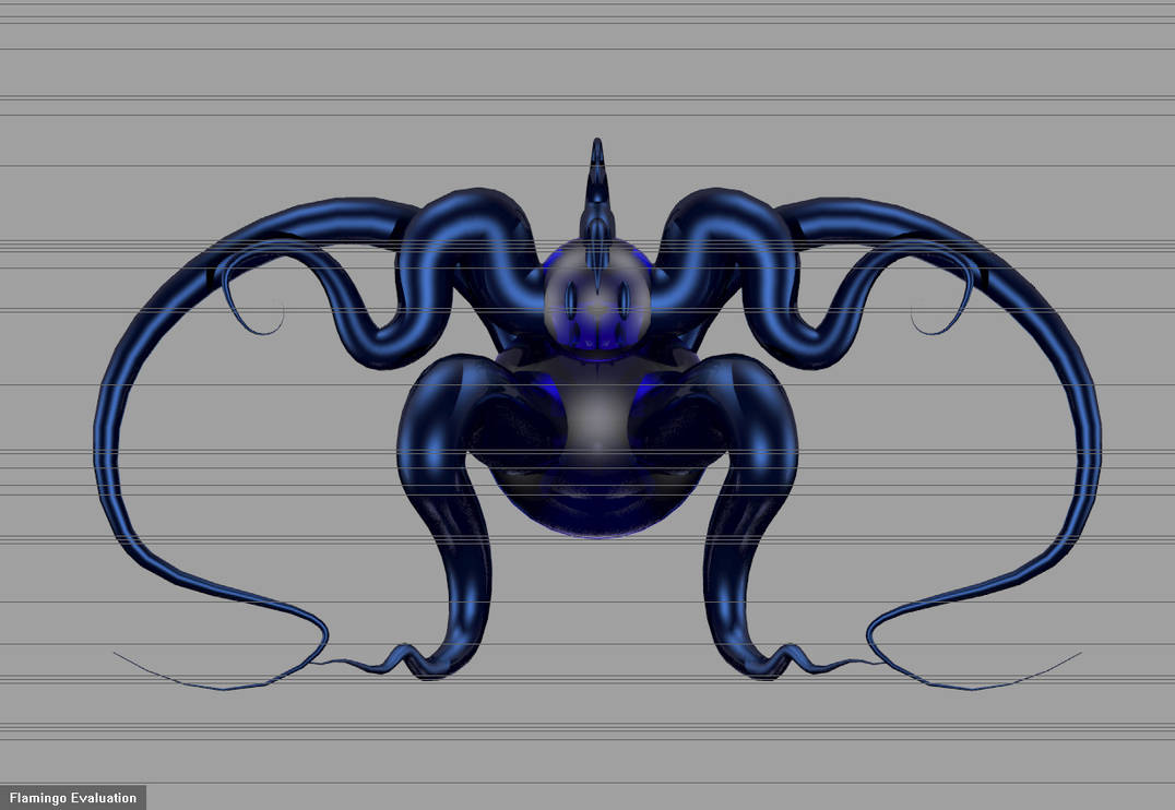 Crazy Tentacles WIP-Front View by Cantankerous-Crab on DeviantArt