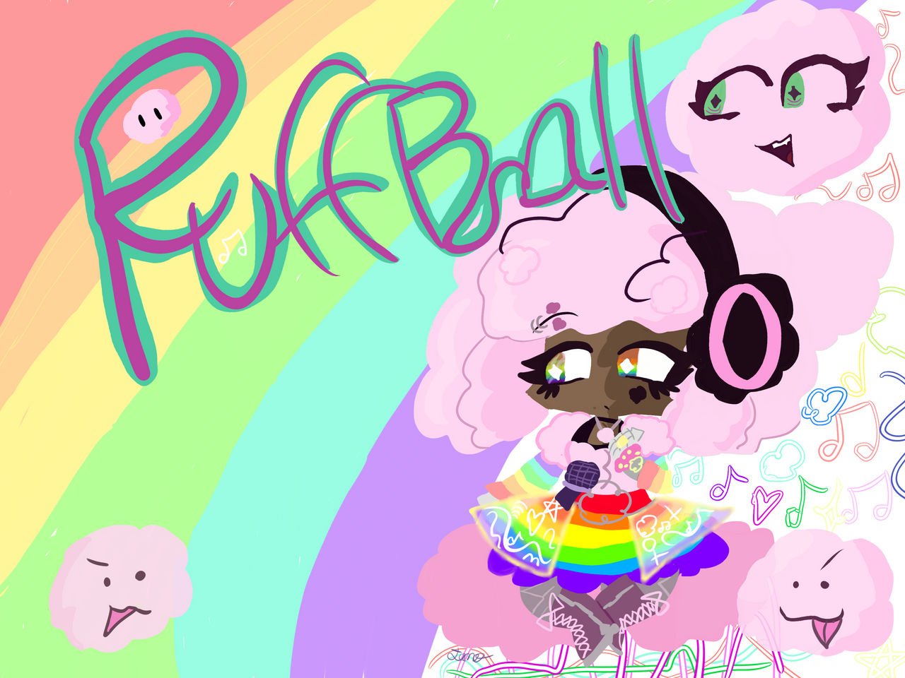 Puffball Art By Ifyouk On Deviantart