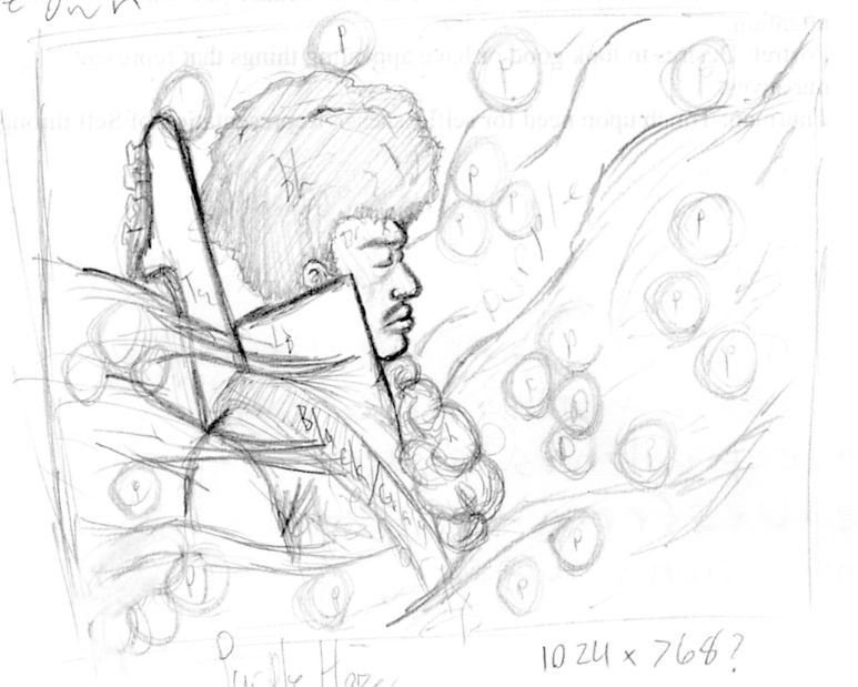 Jimi Hendrix Layout Concept by L2Mc on DeviantArt