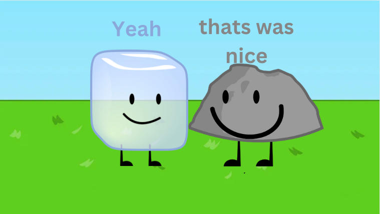 Bfdi Ice Cube And Rocky By Alexandercantu On Deviantart