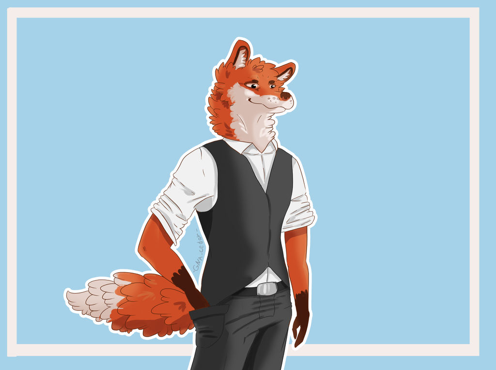 Fox By Gna Cedar On Deviantart