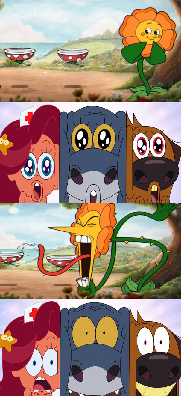Marina Sharko And Zig Gets Scared By Cagney By Cindyter On Deviantart