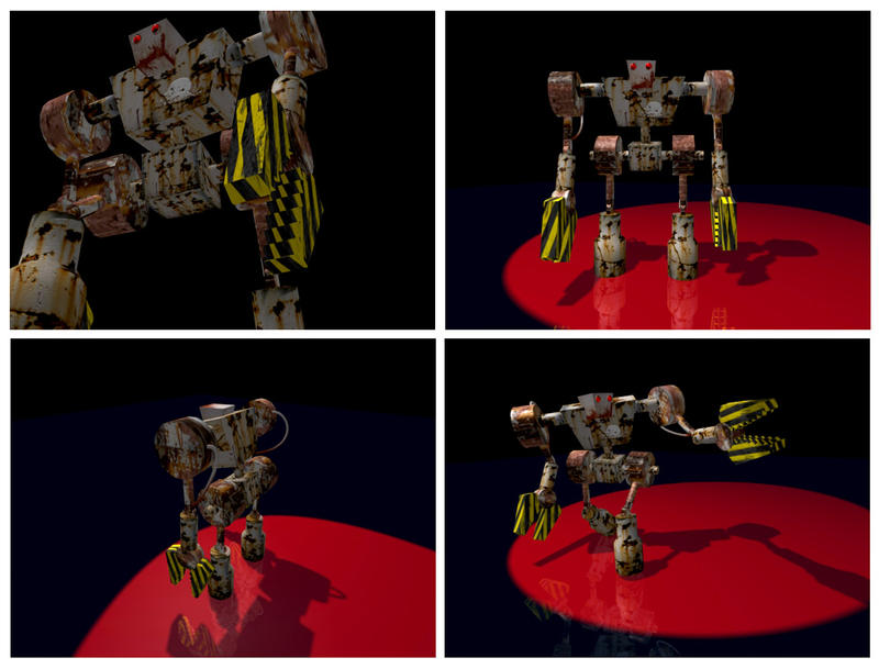 rusty robot by Haidak on DeviantArt