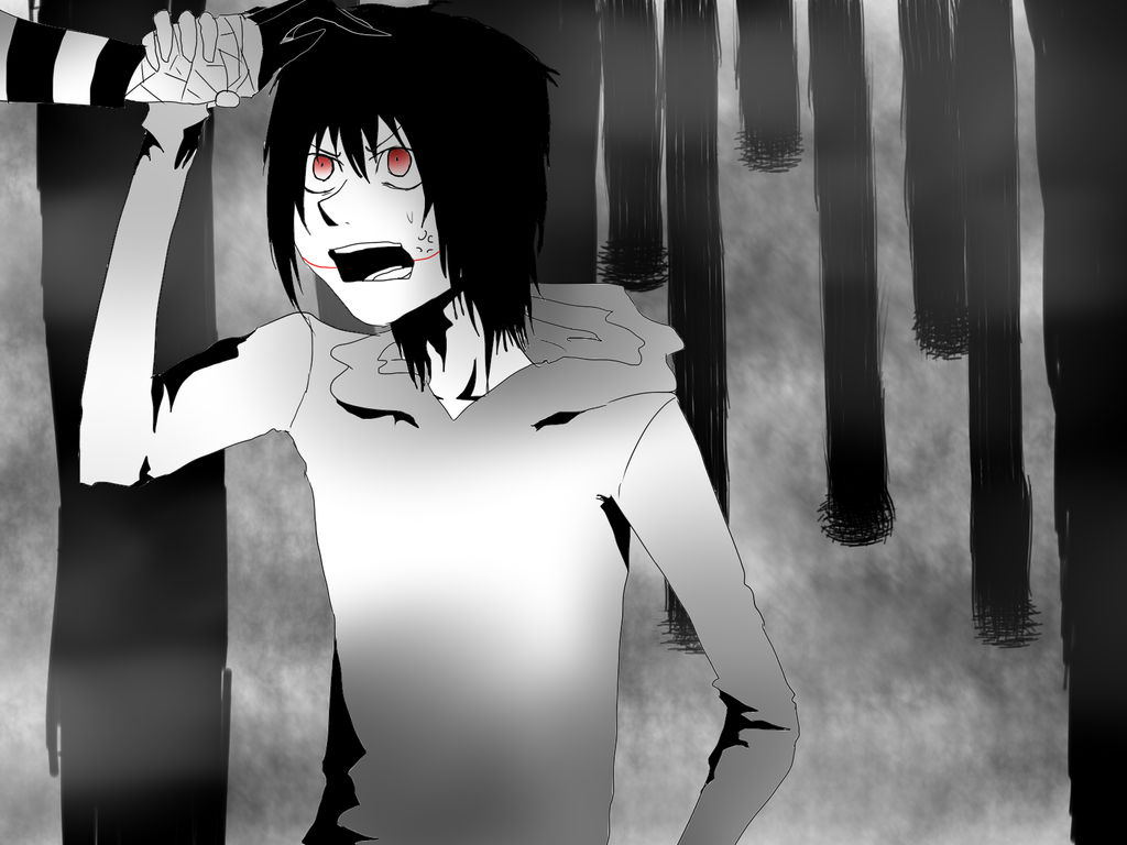 Jeff The Killer And Laughing Jack Sketch By Mikaelbratloni On Deviantart