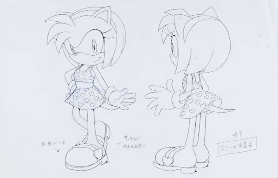 Sonic X Amy Rose Swimwear Concept Artwork By Designatedbarksman On Deviantart