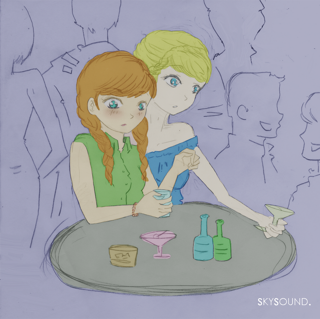 Elsanna I Almost Do By Sky0sound On Deviantart